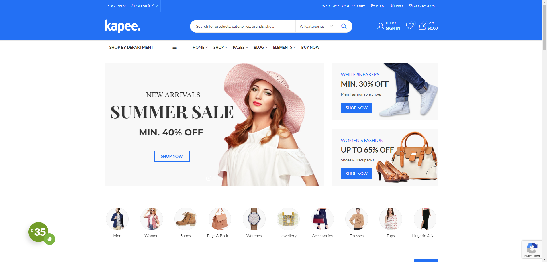 Kapee – Modern E-commerce Template – ⁠Bisys Svc Services Limited